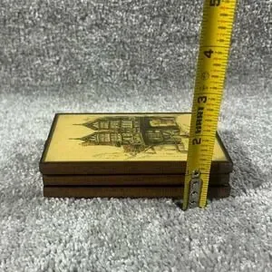 Wall Decor | Vintage Marjorie C Bates Plaques Mini Wall Art Tudor ...
